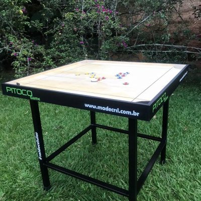 Mesa de Pitoco com Pés em Metal (Pedestal Fixo) - Madecril