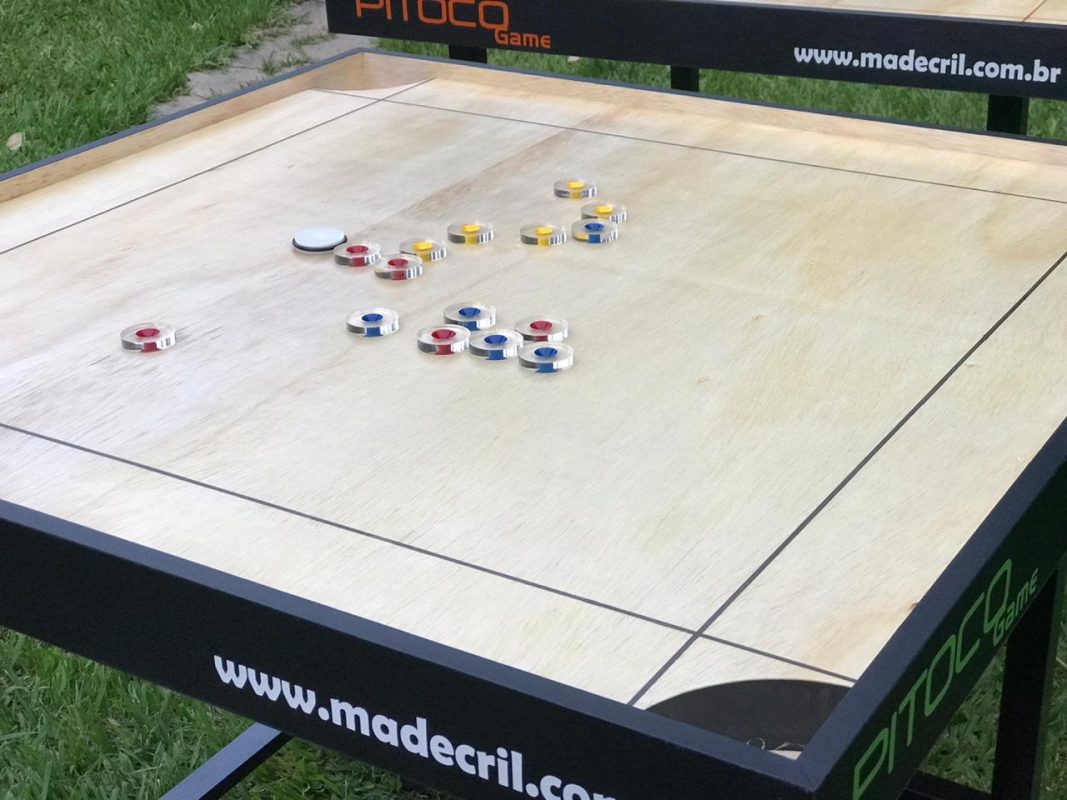 Mesa de Pitoco AZUL (Sem os pés) - Madecril